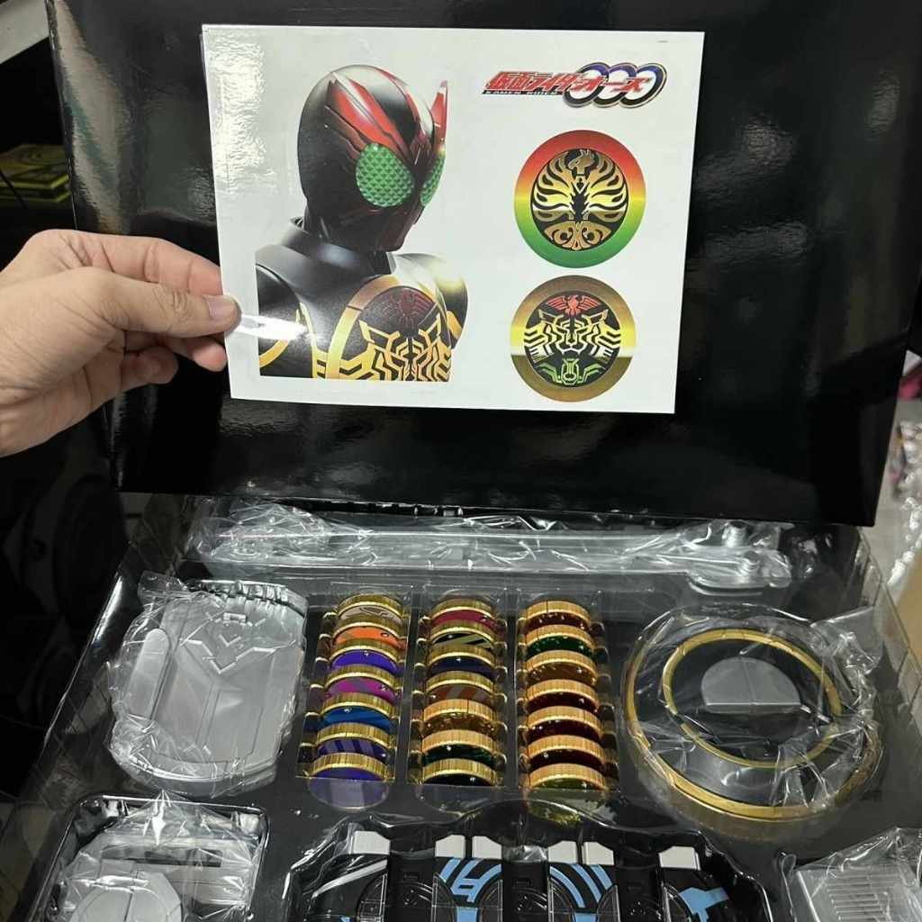 Kamen RIDER OOO DRIVER DX TATOBA CORE MEDAL CSM STRAP KO THIRD PARTY BOOTLEG | Shopee Thailand