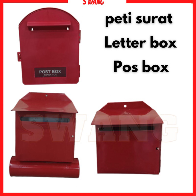 กล่อง pos,peti surator,กล่องตัวอักษร,โลหะ,พลาสติก | Shopee Thailand