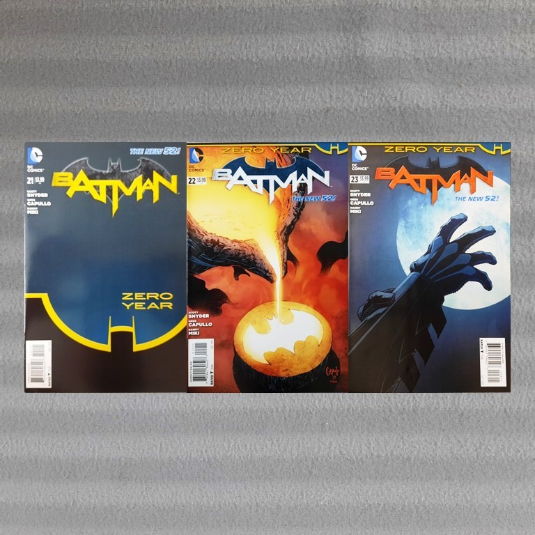 Batman 21-23 New 52 3/3 (ครบชุด) คอมมิก DC (1 Key Issue) แอพที่ 1 (Greg ...