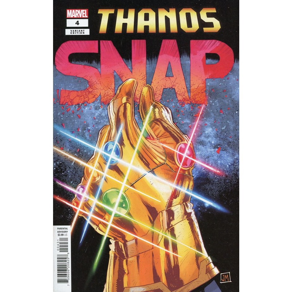 Thanos 4 - Justin Mason SNAP Variant - SNAP - MARVEL COMICS - หนังสือการ์ตูน | Shopee Thailand