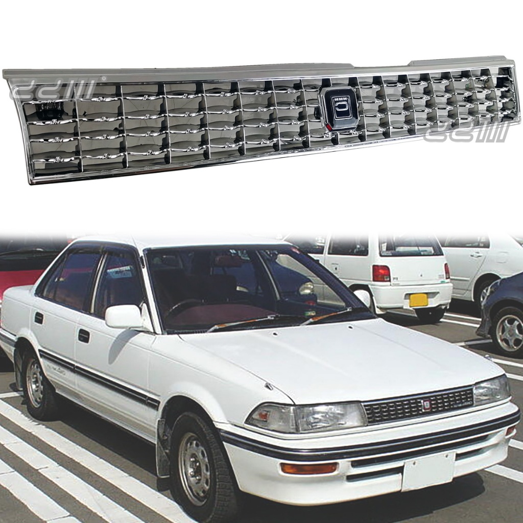 Toyota Corolla EE90 AE91 AE92 หน้ากากกระจังหน้า Sarung Depan Sarong (สไตล์ JDM) | Shopee Thailand