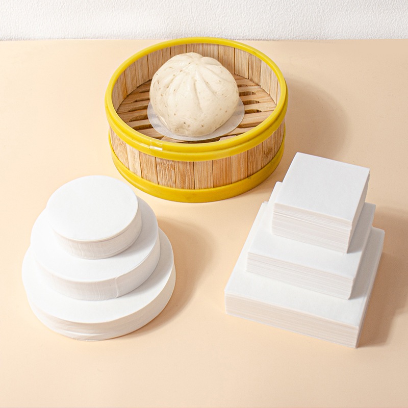 Dim Sum รอบ Parchment Baking เค้ก Liner Bake Non Stick GreaseProof ...
