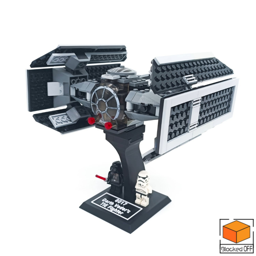 ขาตั้งจอแสดงผลสําหรับ Lego Star Wars Darth Vader TIE Fighter (8017 ...