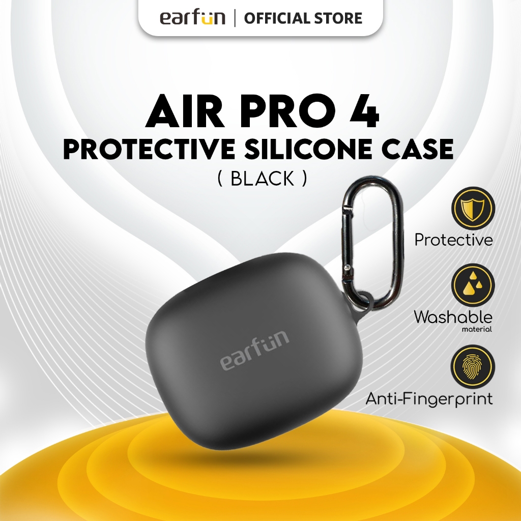 Earfun Air Pro 4 เคสซิลิโคนป้องกัน | Shopee Thailand