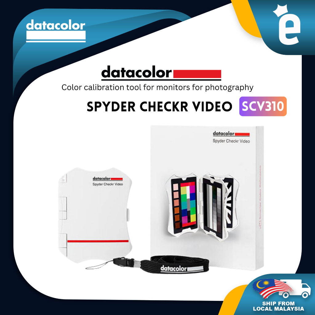 Datacolor Spyder Checkr Video – เครื่องมือสีวิดีโอพร้อมการ์ดรูปแบบสีที่ ...
