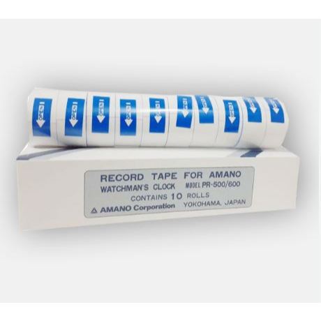 นาฬิกา Amano Watchman PR-600 PR500 PR600 กระดาษเทปบันทึก | Shopee Thailand