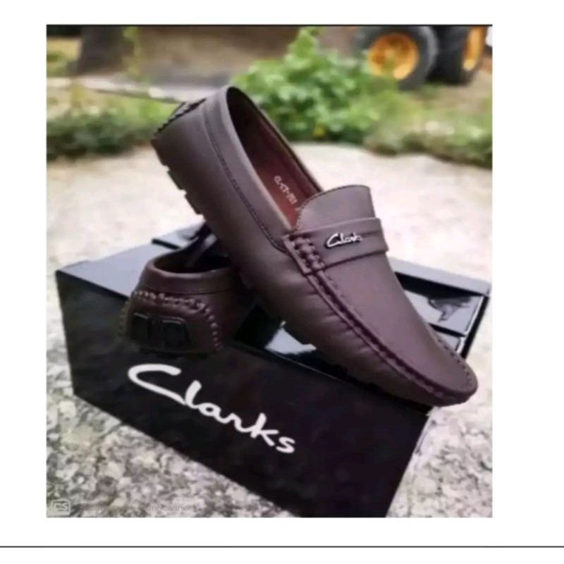 Clarks Loafer, Pure Leather, Kasut Kulit Lelaki Clarks, จัดส ่ งภายใน ...