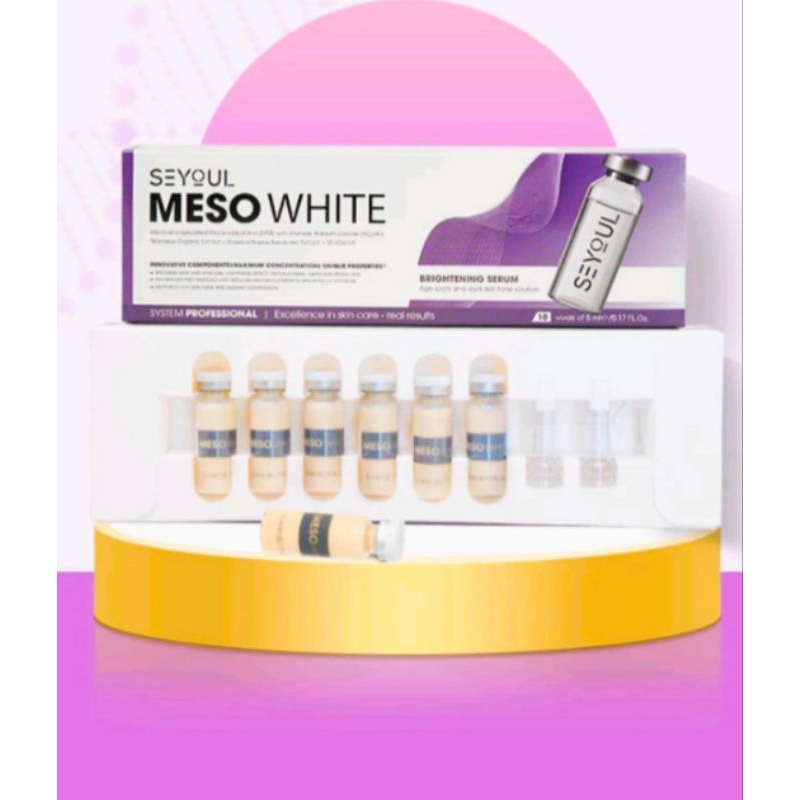 Seyoul MESO WHITE เซรั่มยกกระชับ | Shopee Thailand
