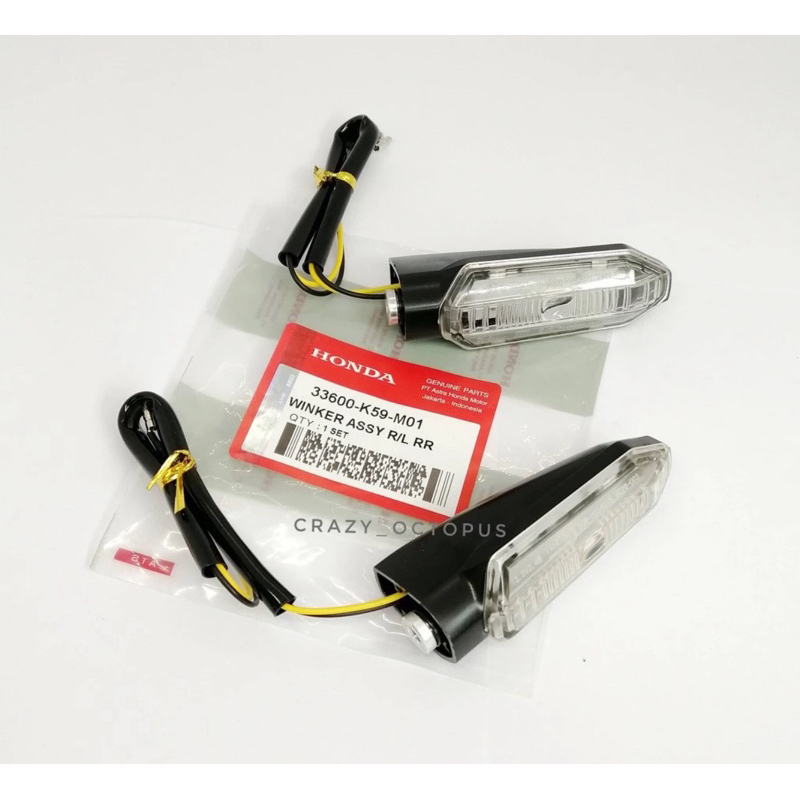 ชุดป้ายพร้อมขายึดรุ่นเล็ก RS150R/Wave CX Alpha/RS150/Dash 2 FI/VARIO ...