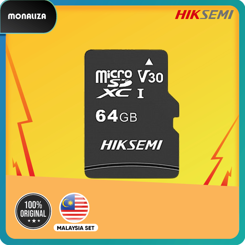Hiksemi Neo อะแดปเตอร์ MicroSDHC 64GB Class 10 พร้อมอะแดปเตอร์ | Shopee Thailand