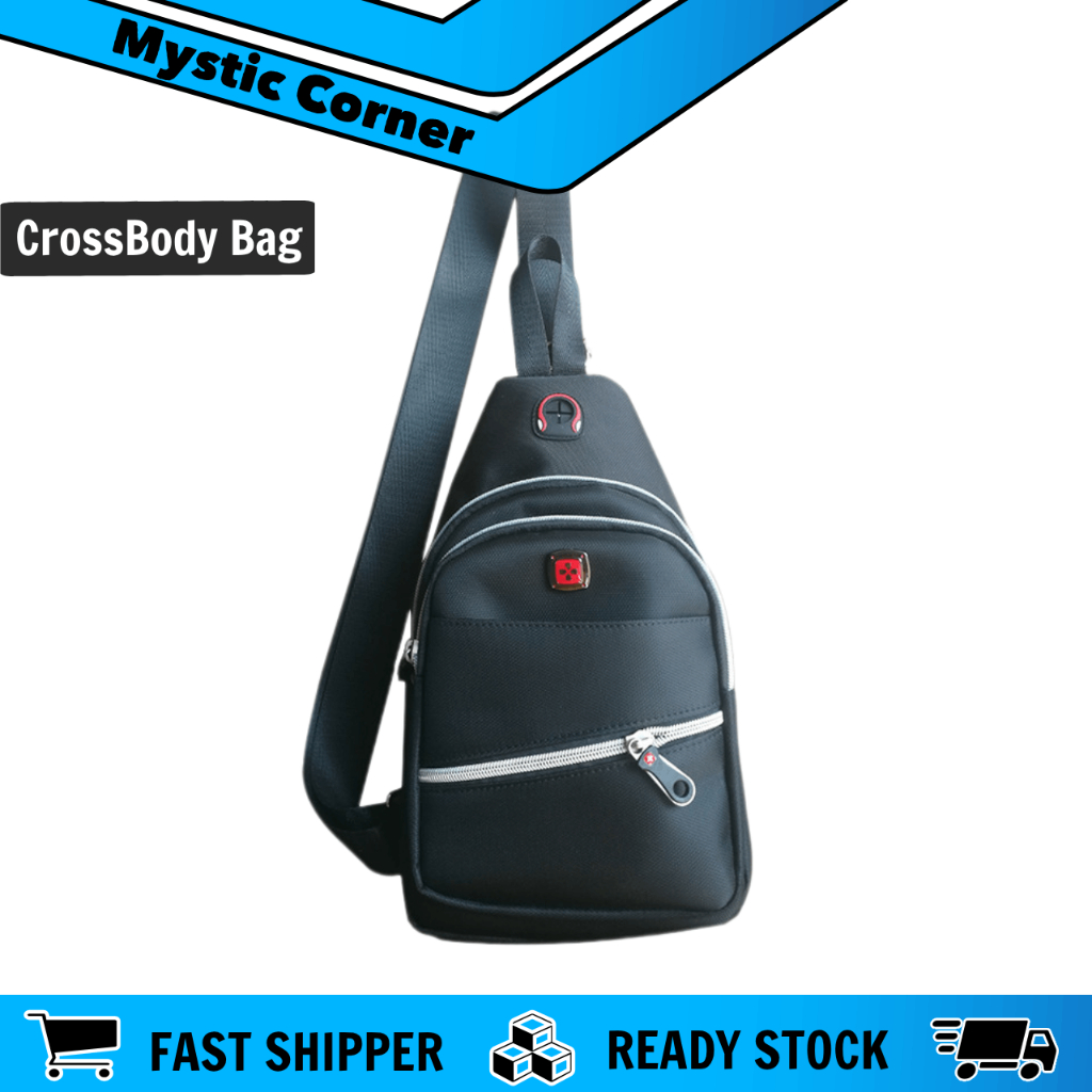 กระเป๋าสะพายไหล่ คาดอก อเนกประสงค์ มีหลายชั้น สําหรับผู้ชาย - Beg Bahu ...