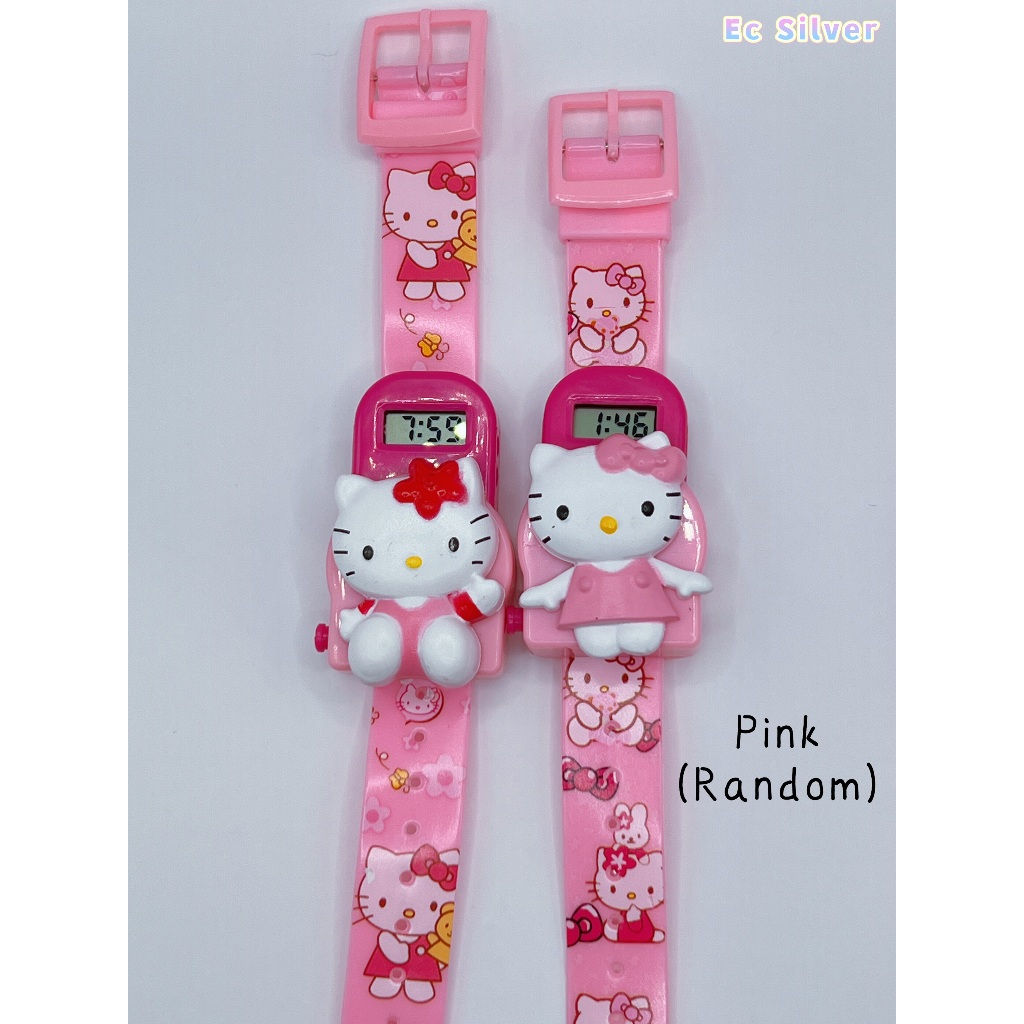(K36) Hello KItty Jam Tangan Budak Comel นาฬิกาข้อมือแฟชั่นน่ารัก ...