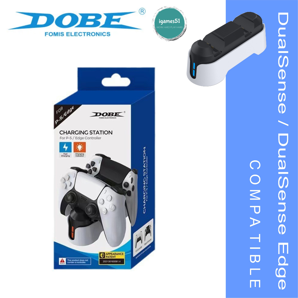 Dobe PS5 DUALSENSE EDGE คอนโทรลเลอร์แท่นชาร์จแท่นชาร์จเกมคู่ | Shopee ...