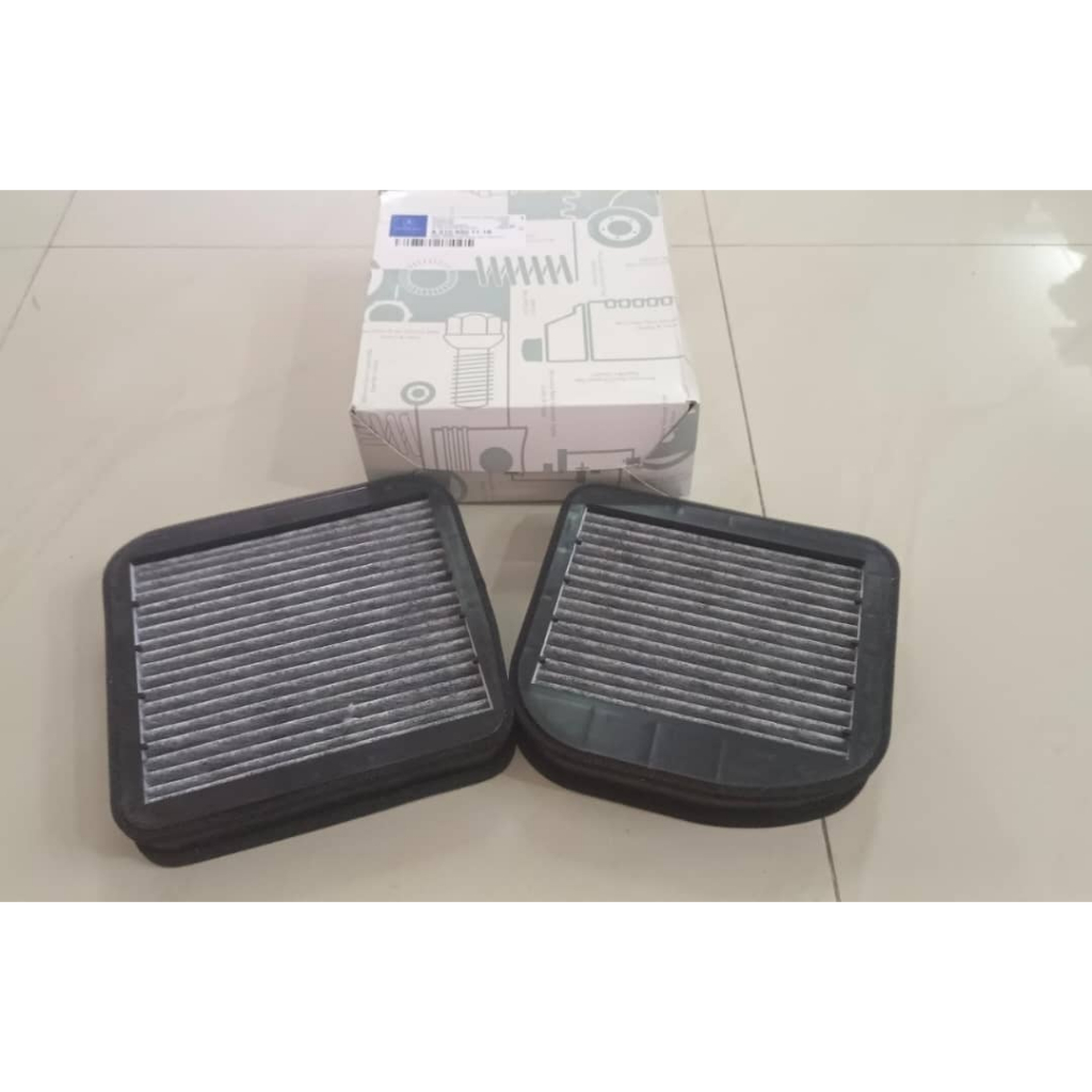 2108301118 ไส้กรองแอร์ ห้องโดยสาร 1 ชุด 2 ชิ้น MERCEDES W210 W220 W215 ...