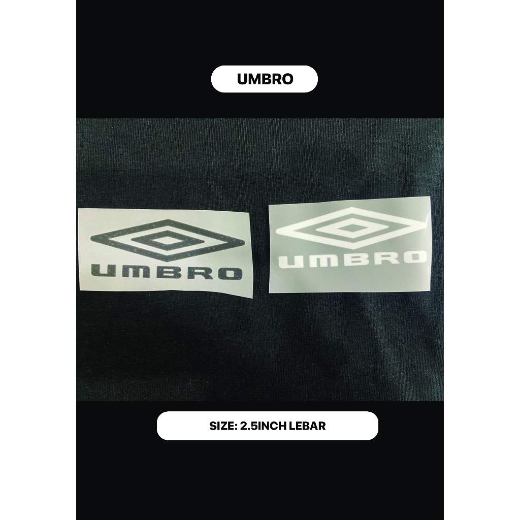 เตารีด DIY บนโลโก้ Umbro | Shopee Thailand