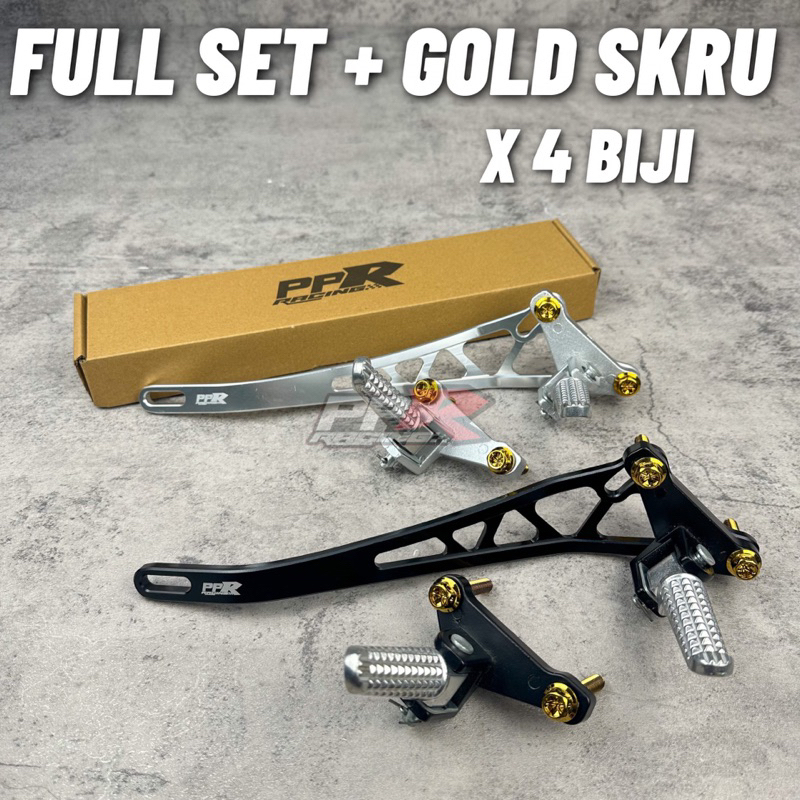 Ppr Racing EXHAUST Bracket Racing ADJUST LC135 Y15ZR Y16/ EKZOS Bracket ...