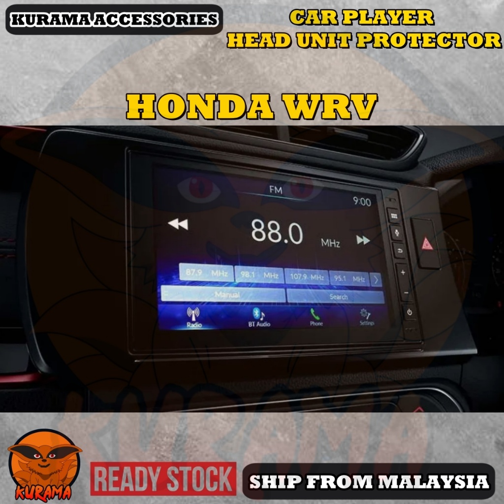 Honda WRV 2025 2024 2023 Head Unit Navigation Hydrogel Screen Protector ...