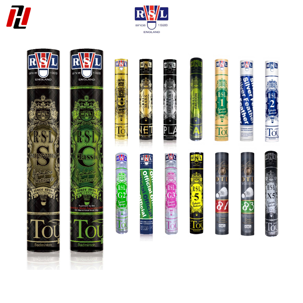 ลูกขนไก่ RSL X5,DTL83,DTL81,G3,Official,G2,Silver Feather,NO1,Classic ...