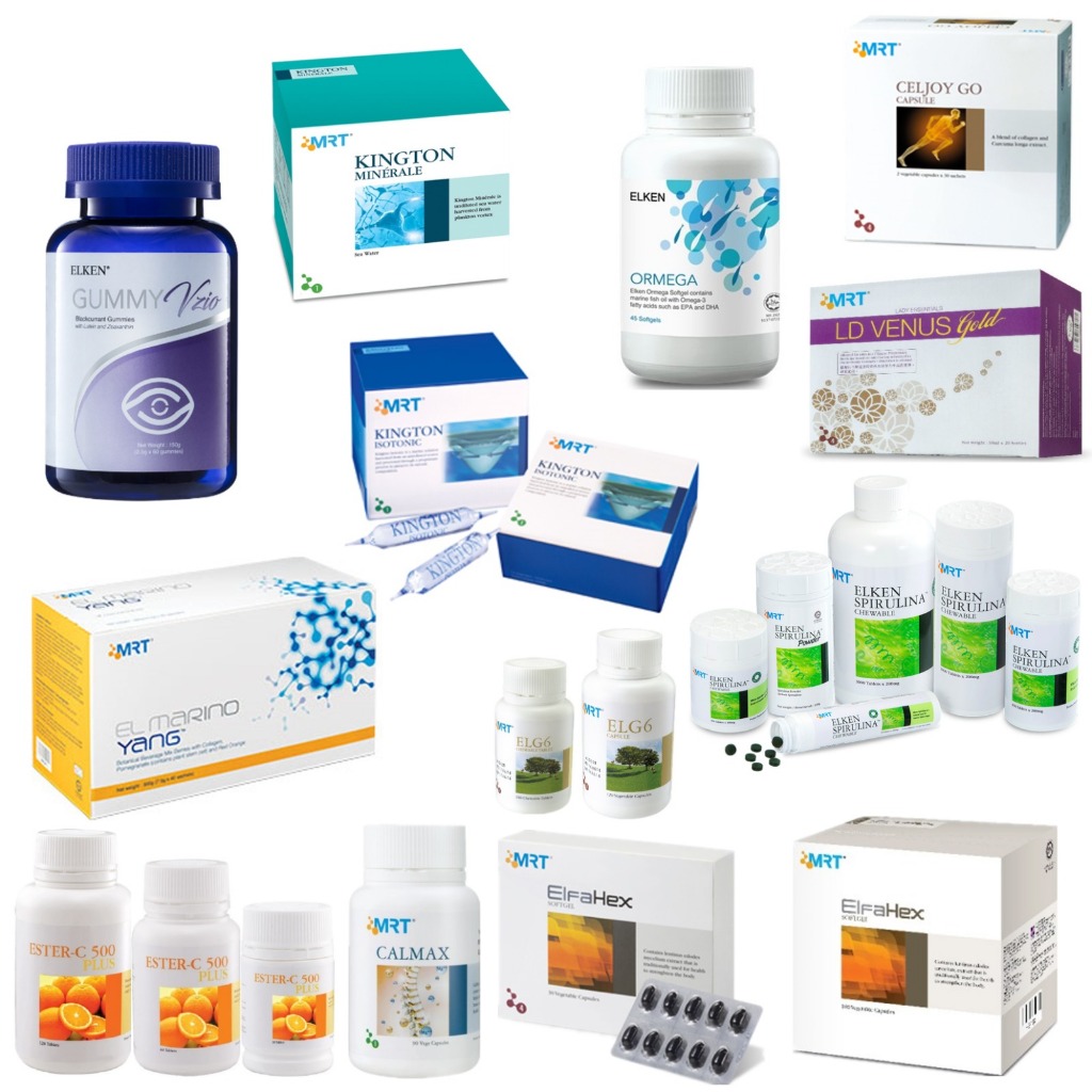 Elken Spirulina/ Ormega/ EsterC/Vzio/Kington isotonic/Minerale/Elg6/El ...