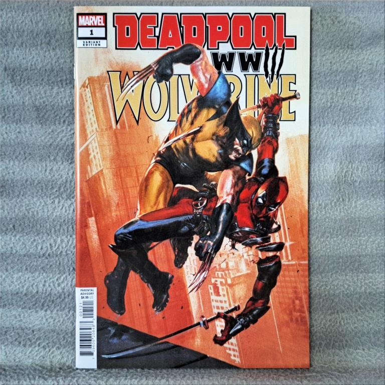 Deadpool และ Wolverine WWIII 1 Gabriele Dell 'Otto Variant ( Marvel ...