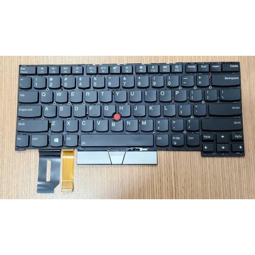 Lenovo THINKPAD E480 L480 T480S T490 US BACKLIGHT คีย์บอร์ด 01YP360 ...