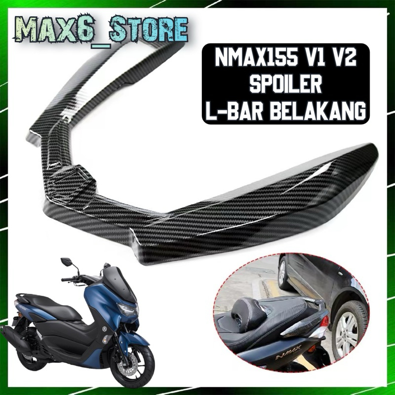 YAMAHA NMAX155 V1 V2 L-BAR COVER คาร์บอน NMAX L BAR HANDLE TANGAN ...