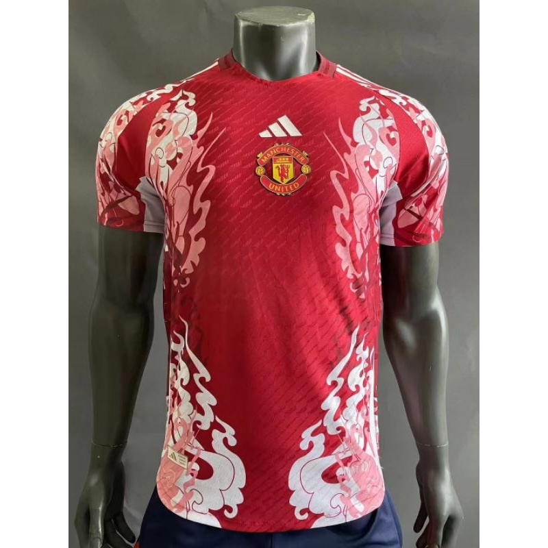 Man UTD RED ชุดพิเศษ 24-25 (JERSEY PLAYER ISSUE) | Shopee Thailand