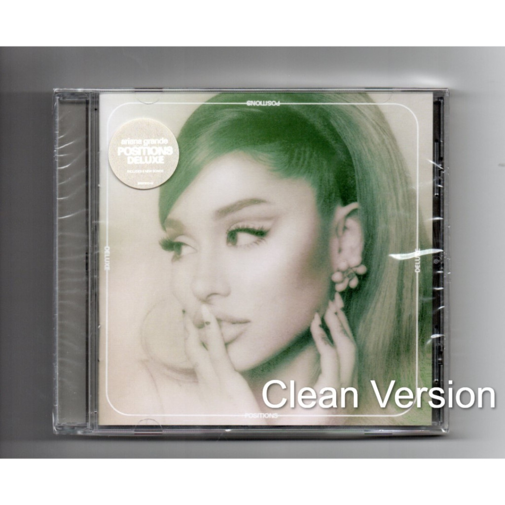 Ariana Grande - ตําแหน่ง (ซีดี Deluxe Edition ) Clean Version . | Shopee Thailand