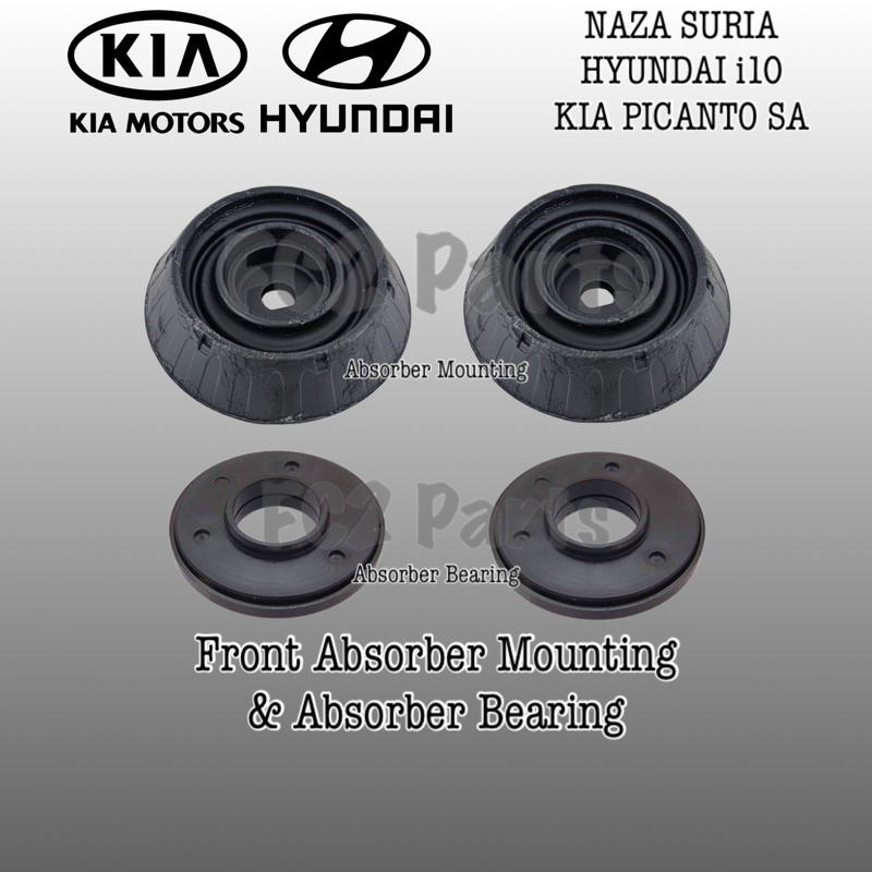 Oem เกาหลี 1 ชุด 4 ชิ้น Hyundai i10 Naza Suria Kia Picanto SA โช้คอัพ ...
