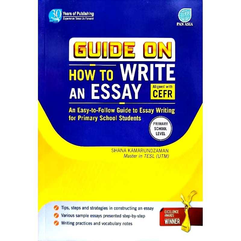 คําแนะนําบน HOW TO WRITE AN ESSAY [PAN ASIA] | Shopee Thailand