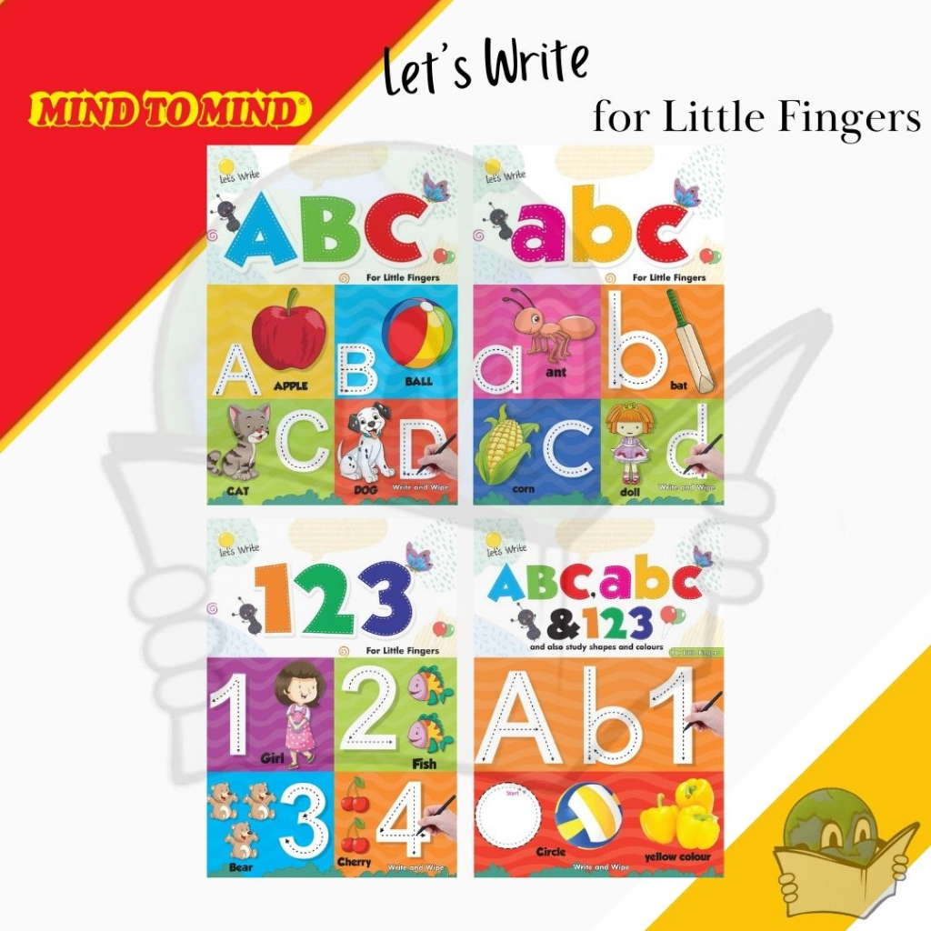 Let's Write - abc / abc / 123 / Absc, abc & 123 [โปรดจําไว้] | Shopee ...