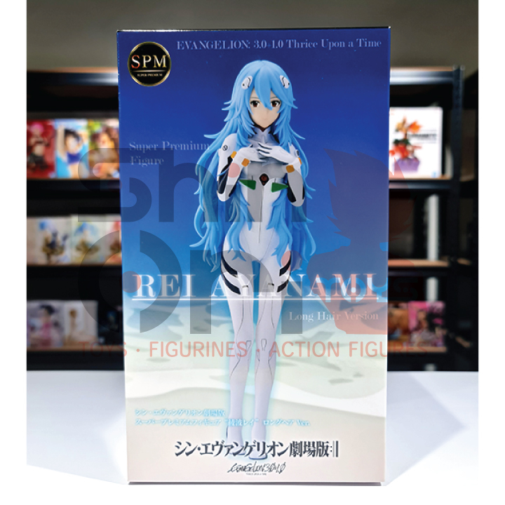 Sega EVANGELION : 3.0 + 1.0 Thrice Upon a Time SPM รูป Rei Ayanami Long Hair Ver | Shopee Thailand
