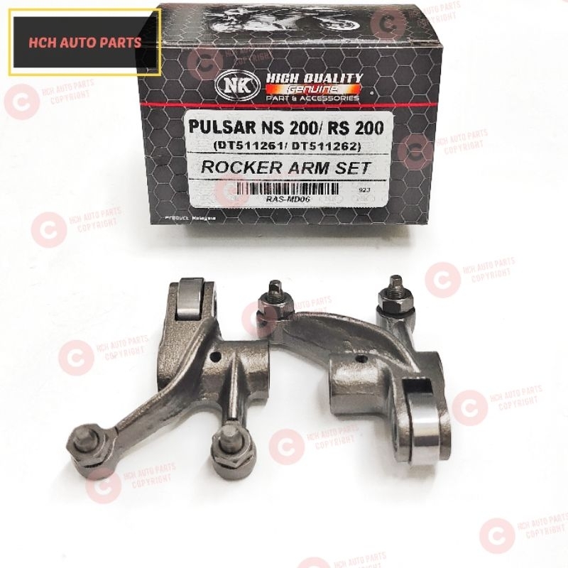 Rocker ARM SET - MODENAS - PULSAR NS 200/ RS 200 (DT511261/ Dt511262(NK ...