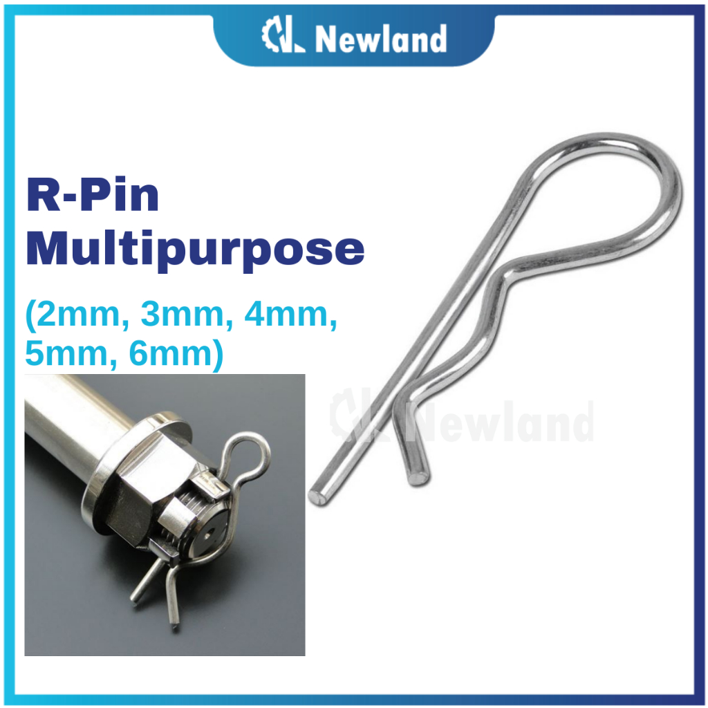 R-Pin อเนกประสงค์ / R-Clip / Hairpin Cotter Pin / Spring Pin Single ...