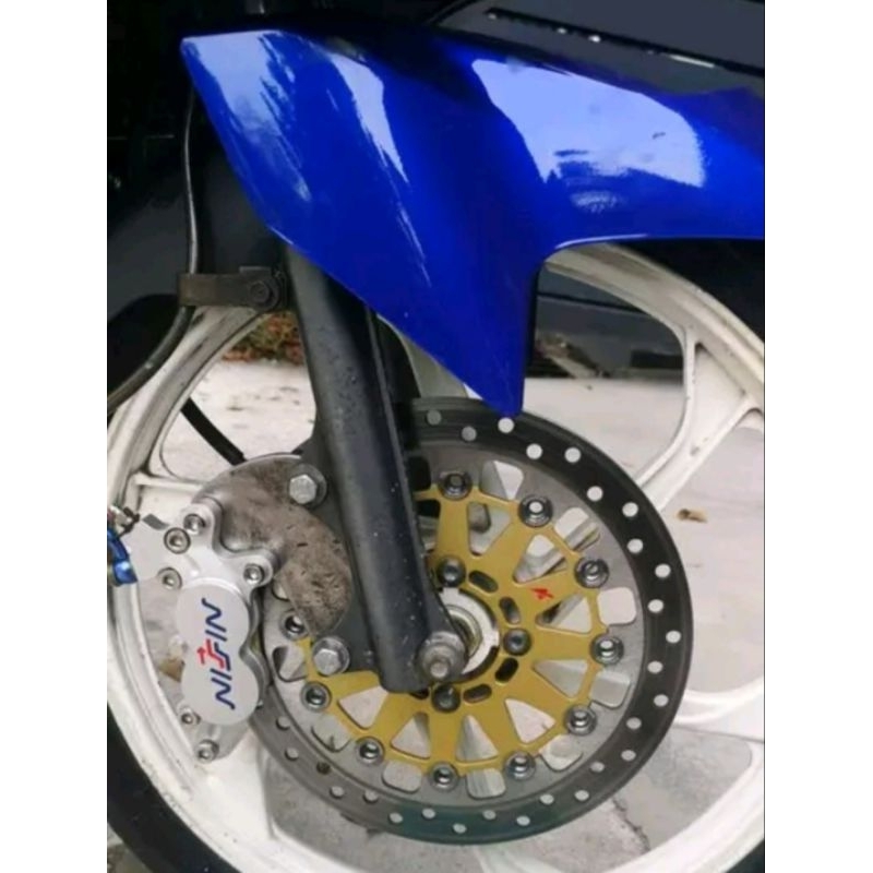 NISSIN BRAKE CALIPER 4POT 2POT UNIVERSAL MOTORCYCLE LC135/VF3i/R15/Y15 ...