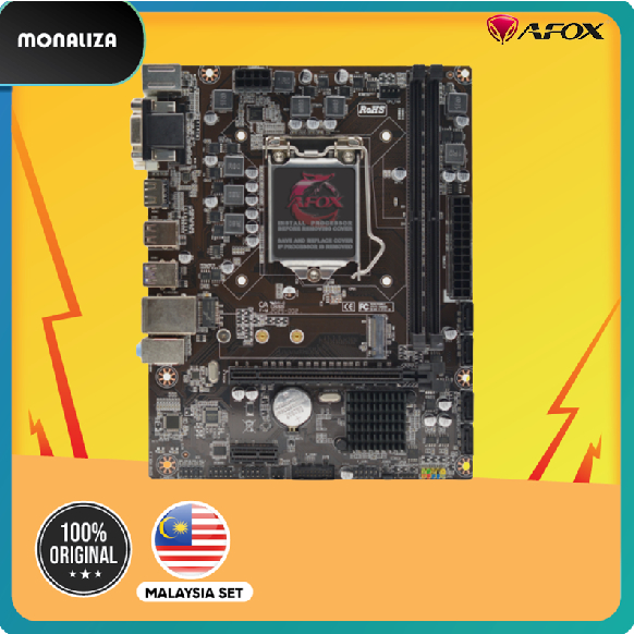 เมนบอร์ดซ็อกเก็ต Afox H310 Intel LGA1151 | Shopee Thailand