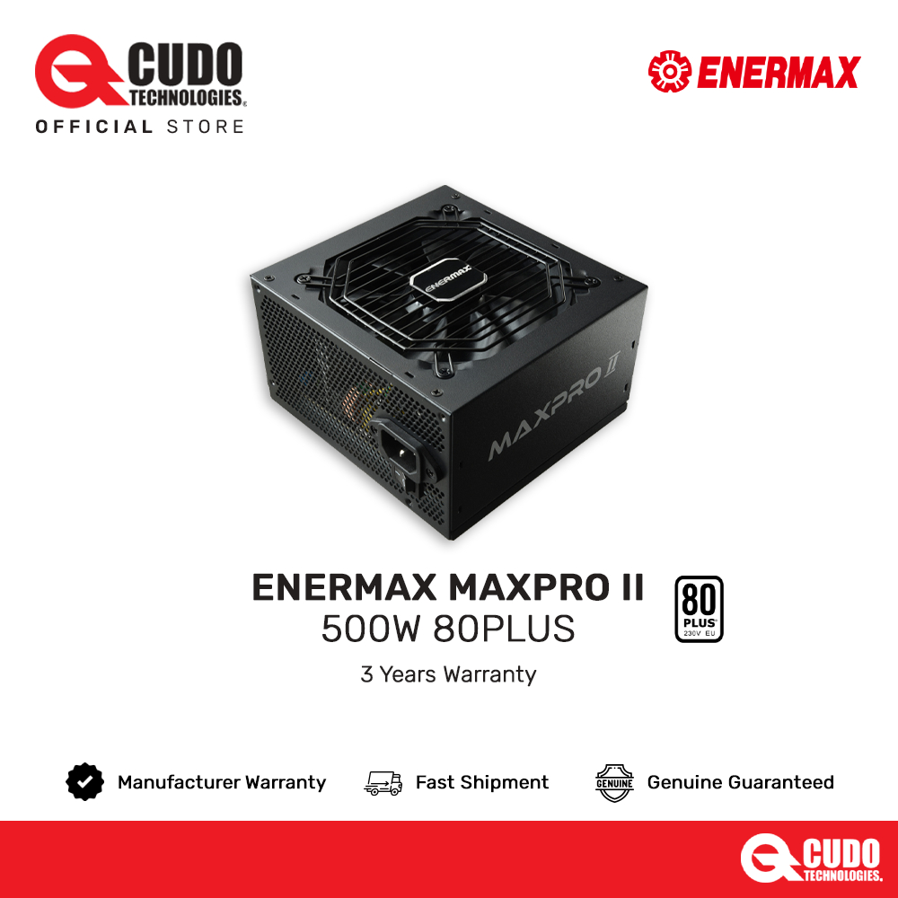 Enermax MAXPRO II Series 500Watt 80PLUS PSU ที่ผ่านการรับรองสีขาว (EMP500AGT-C) | Shopee Thailand