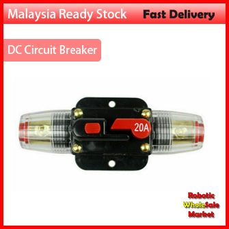 DC Circuit Breaker 20A-100A Home Solar System 12 V/24 V เครื่องเสียง ...