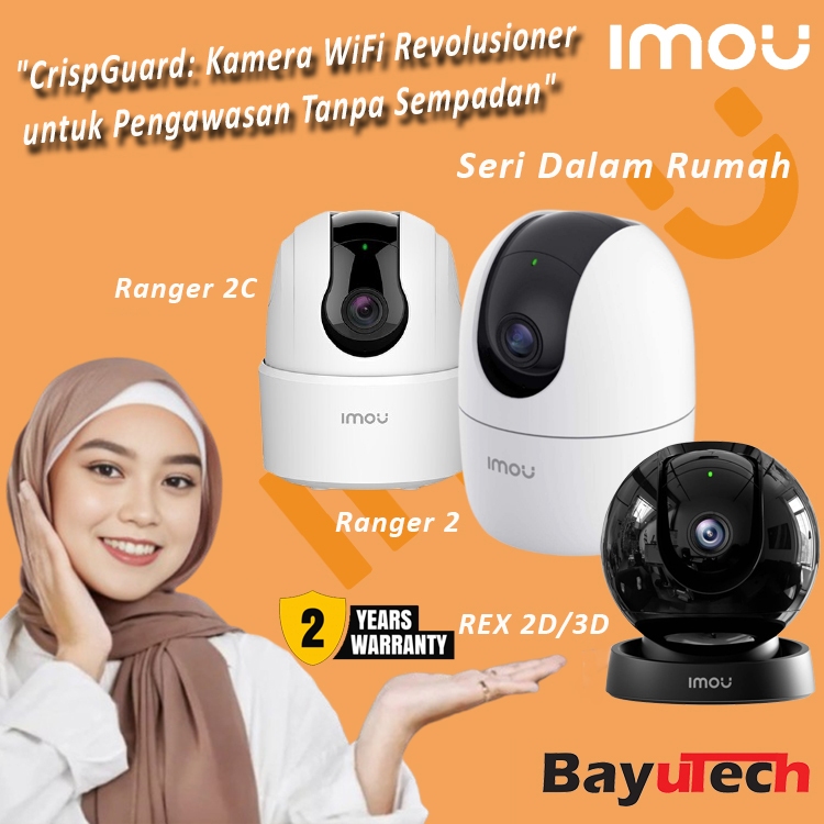 Dahua IMOU Ranger 2 / 2C 4MP (2K) / 2MP Smart Motion Tracking Human ...