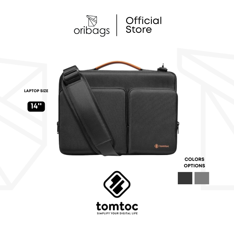 Tomtoc Defender A42 กระเป๋าแล็ปท็อป Messenger 14 นิ้ว | Shopee Thailand