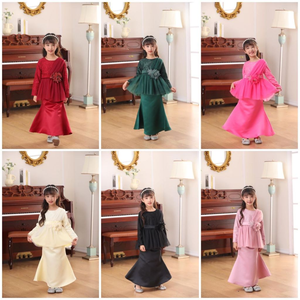 Cool ELVES RAYA 2024 ดอกไม ้ PEPLUM | Shopee Thailand