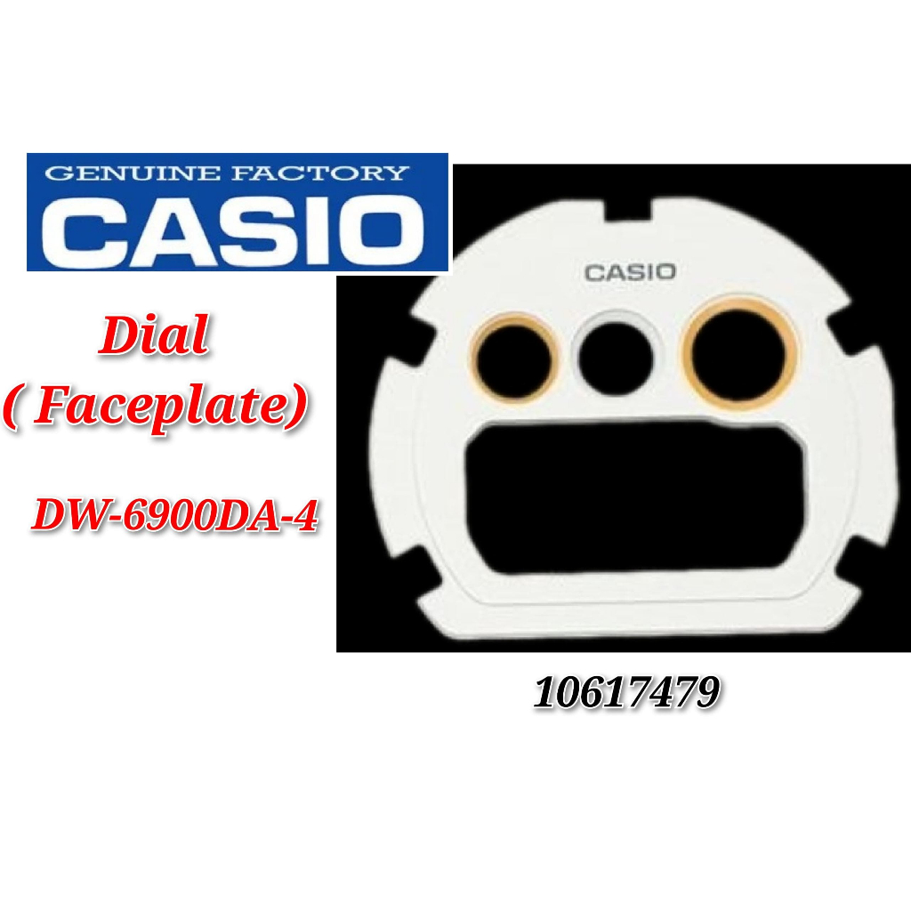 อะไหล่ทดแทน Casio G-shock DW-6900DA-4 - DIAL (แผ่นหน้า) | Shopee Thailand