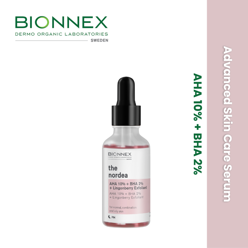 Bionnex Nordea AHA 10% + BHA 2% Exfoliate + Lingonberry 30 ml | Shopee Thailand