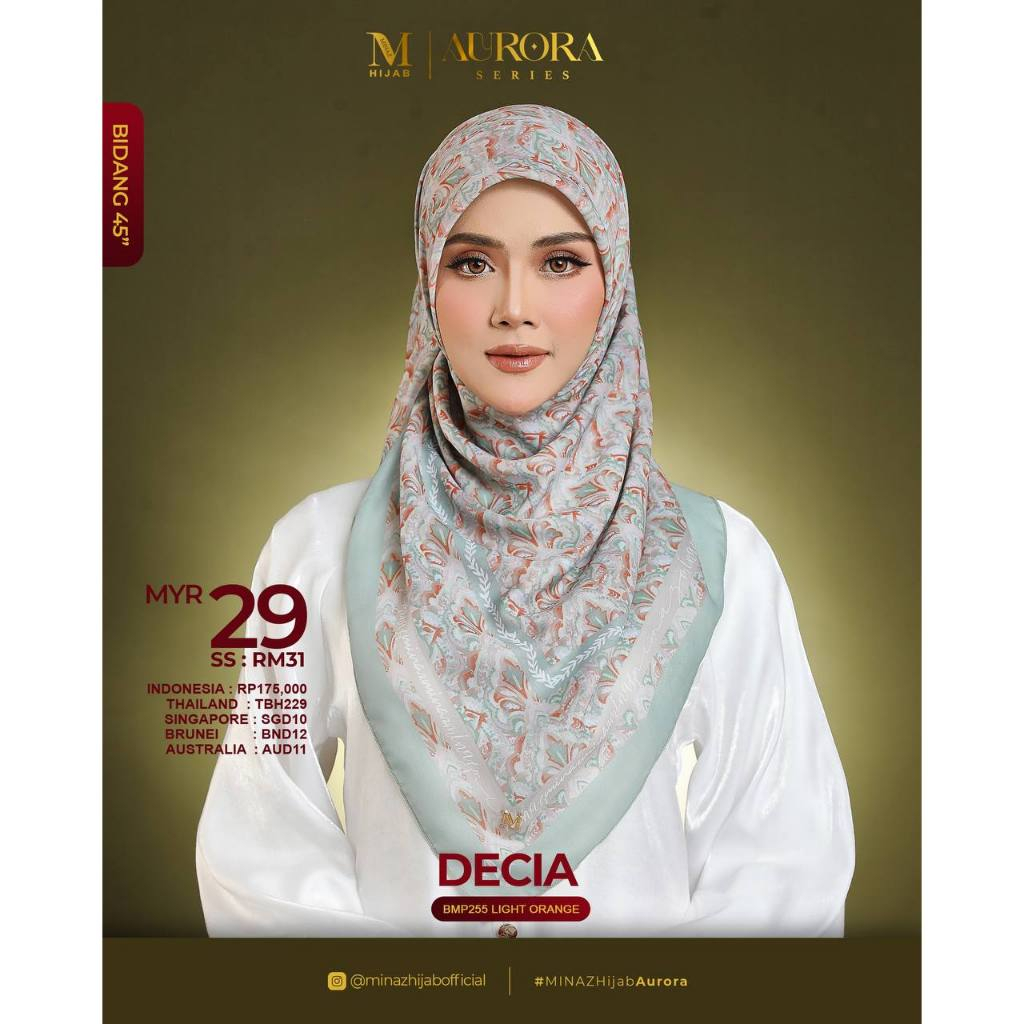 Aurora Editon 2024 MINAZ Hijab Raya Lebaran Kita 2024 Blossom 4.0 2023 ...