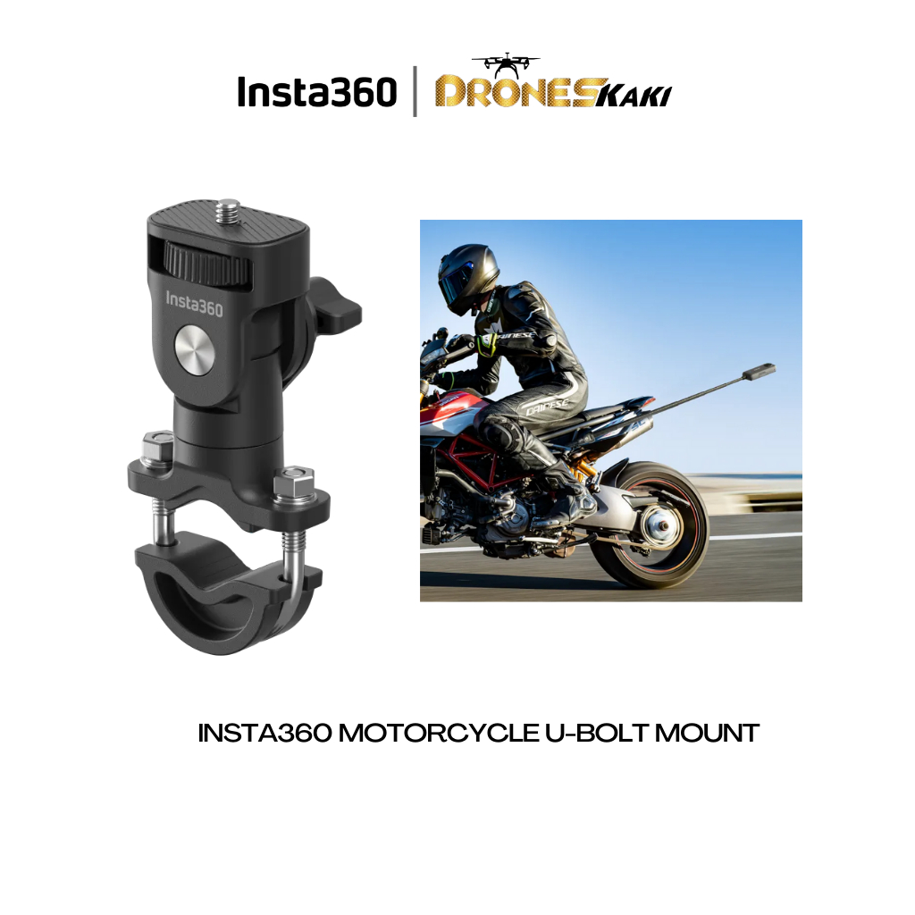 Insta360 Motorcycle U-Bolt Mount | Shopee Thailand