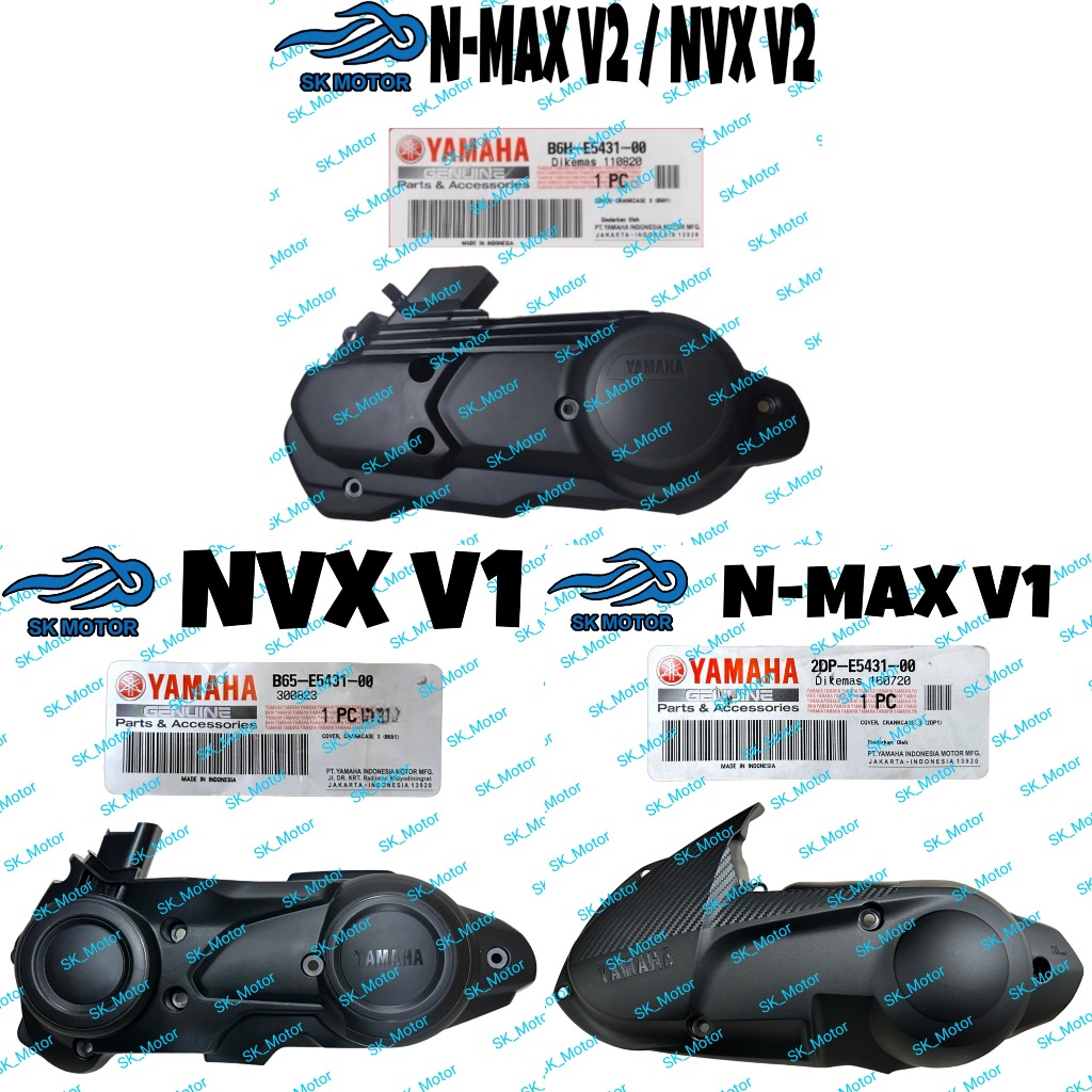 Yamaha NVX 155 N MAX NMAX V1 V2 ฝาครอบข้อเหวี่ยง Kaver CVT Belting ฝา ...