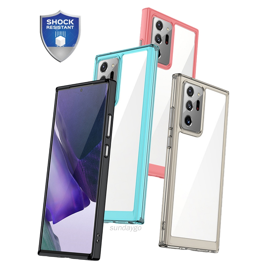 Samsung Galaxy Note 10 20 Note10 Note10 + Plus Note20 Ultra MF สีอะคริลิค Tpu Hard Case ปกหลัง ...
