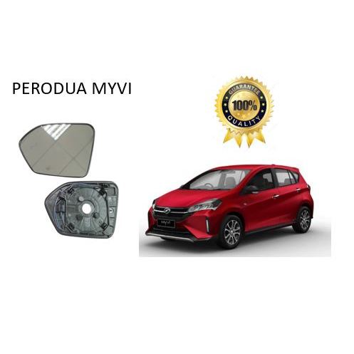 Perodua MYVI D20N 2018-2024Y SIDE MIRROR GLASS/CERMIN WITH BSM LH/RH ...