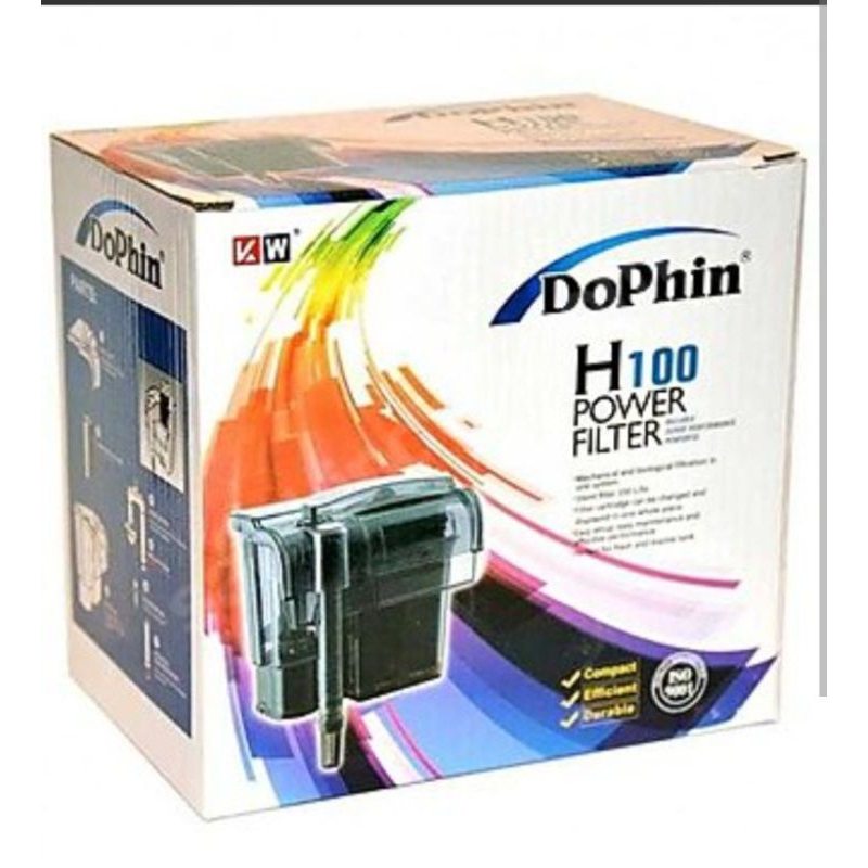 กรองแขวนตู้ปลา dophin h100 | Shopee Thailand