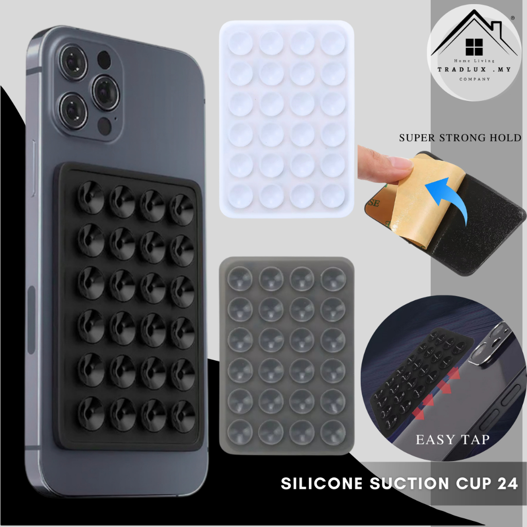 ถ้วยดูดซิลิโคนหนา 24 Easy Tac Easy Tap ถ้วยดูดสี่เหลี่ยมซิลิโคนดูดที่ ...